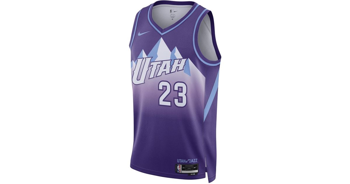 Nike Lauri Markkanen Utah Jazz 2024/25 City Edition Dri-fit Nba ...