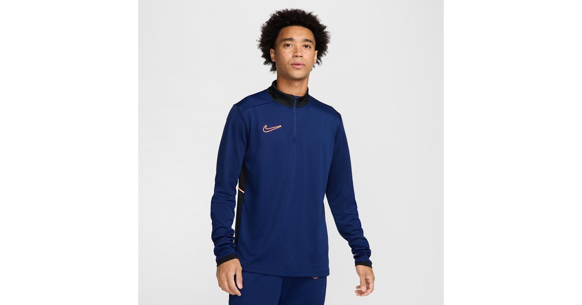 Nike Academy Dri-Fit Soccer Drill Top in Blue for Men | Lyst