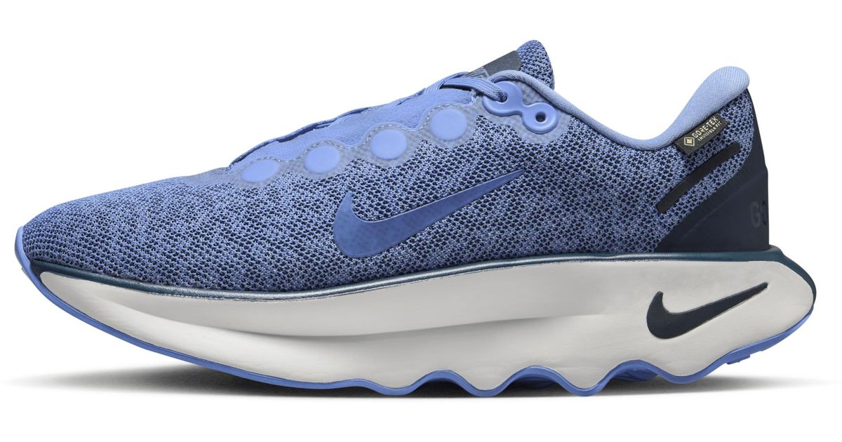 Nike Motiva Gore-tex Waterproof Walking Shoes in Blue | Lyst
