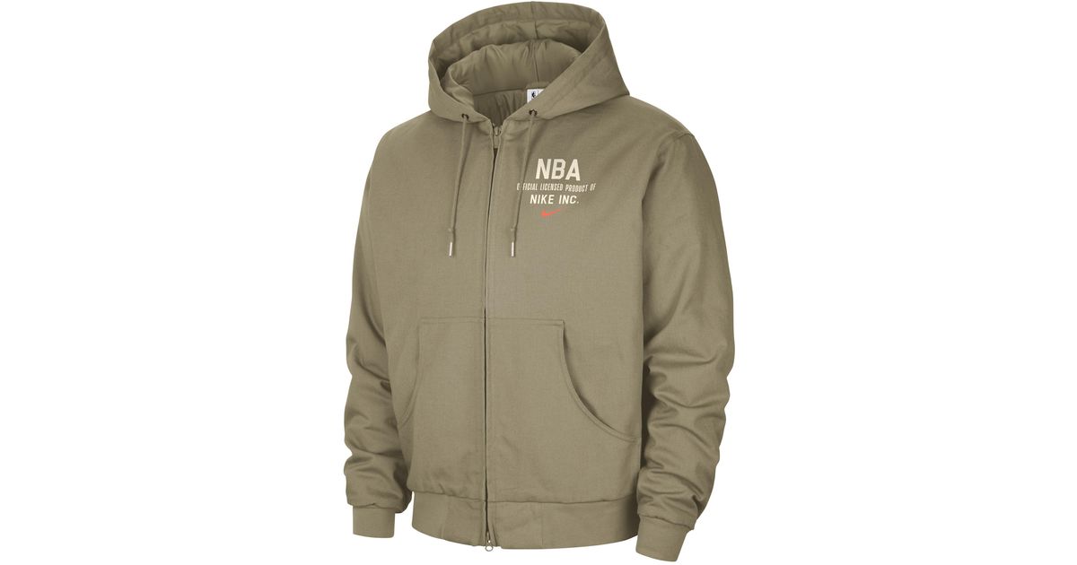 Nike Team 31 Nba Jacket in Green for Men | Lyst