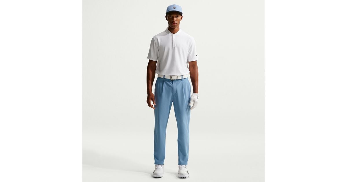 Nike Par Dri-Fit Slim Golf Pants in Blue for Men | Lyst