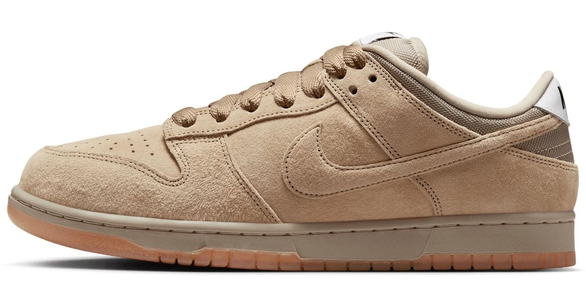 Nike Sb Dunk Low Pro B Skate Shoes in Brown | Lyst