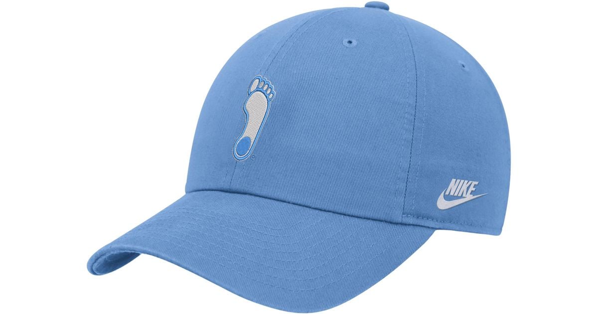Nike Unc College Adjustable Cap in Blue | Lyst