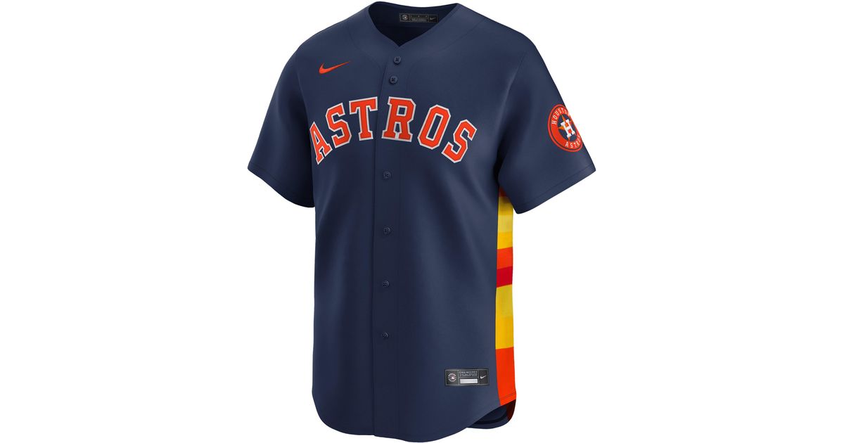 Nike Jose Altuve Houston Astros Dri-Fit Adv Mlb Limited Jersey in Blue ...