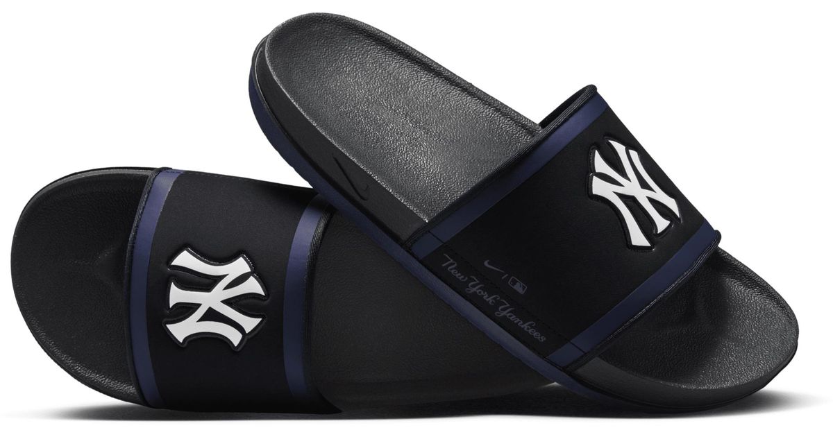 Nike Offcourt (mlb New York Yankees) Slides in Black for Men | Lyst