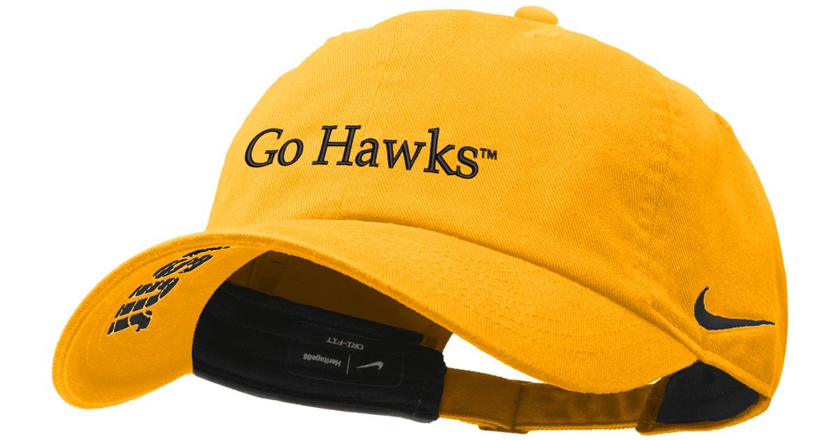 Nike North Carolina A&t College Adjustable Cap in Yellow | Lyst