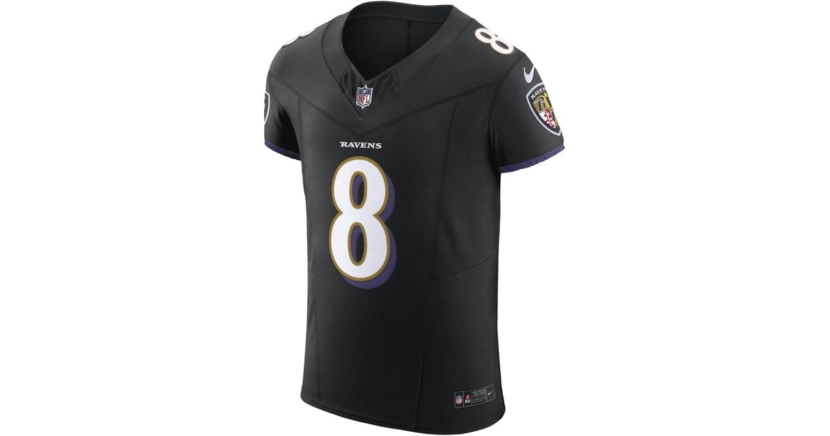 Nike Lamar Jackson Baltimore Ravens Dri-Fit Nfl Elite Football Jersey ...