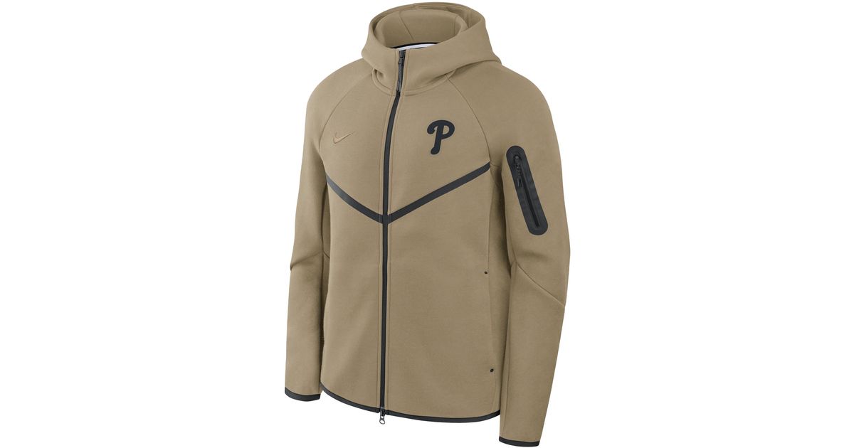 Nike Philadelphia Phillies Tech Fleece Windrunner Mlb Full-Zip Hooded ...
