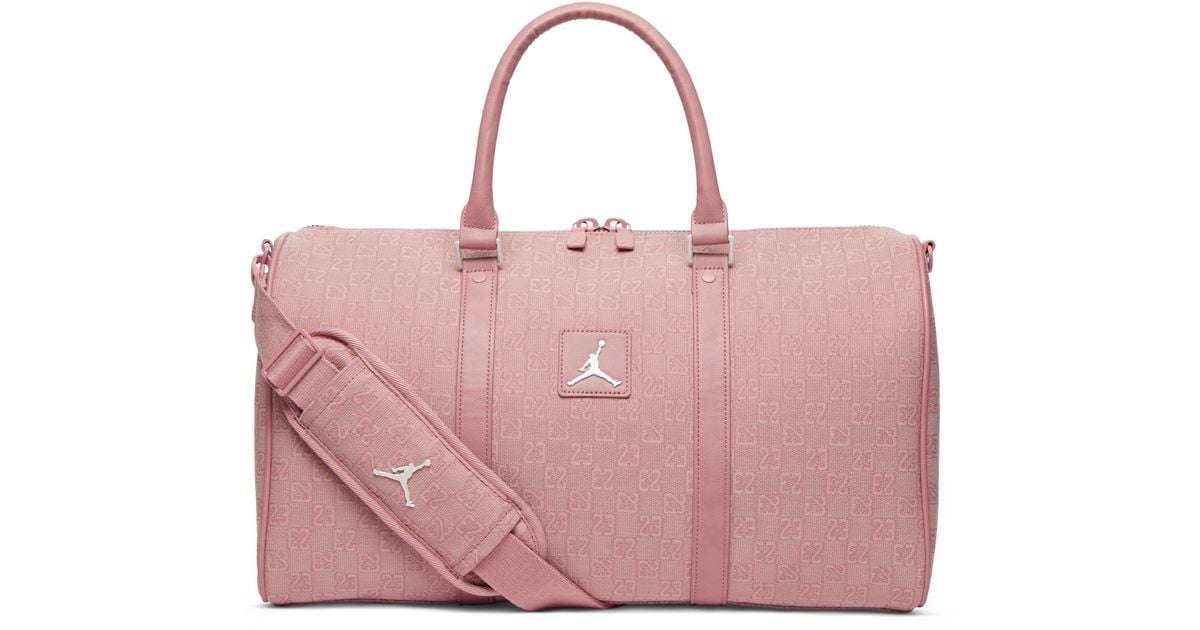 Nike Monogram Duffle Bag (25l) in Pink | Lyst