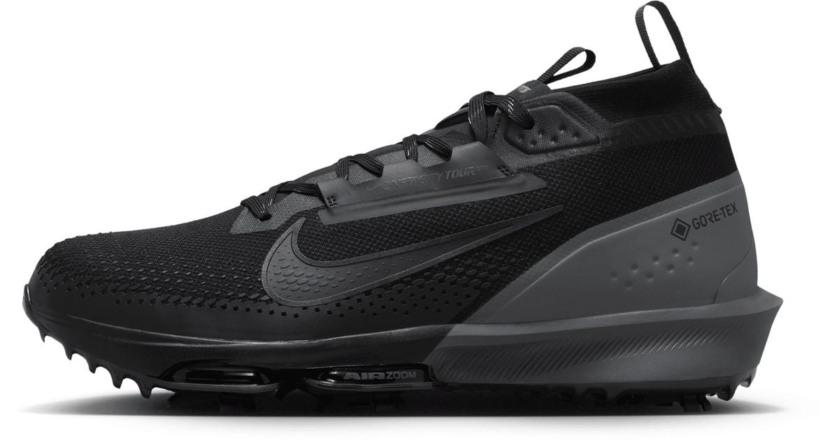Nike Infinity Tour 2 Gore-tex Waterproof Golf Shoes in Black for Men | Lyst