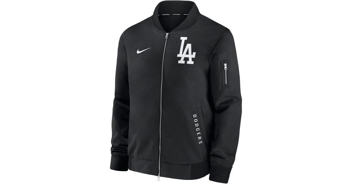 Nike Los Angeles Dodgers Authentic Collection Dugout Mlb Full-Zip ...