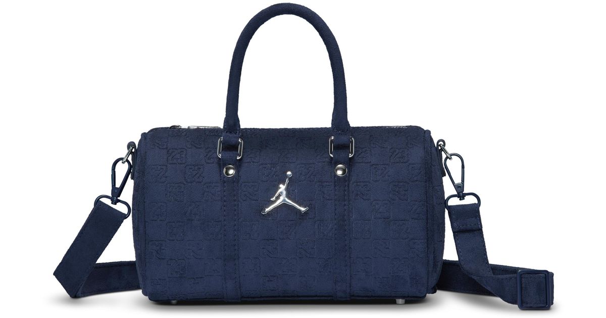Nike Suede Monogram Mini Duffel (3L) in Blue for Men | Lyst