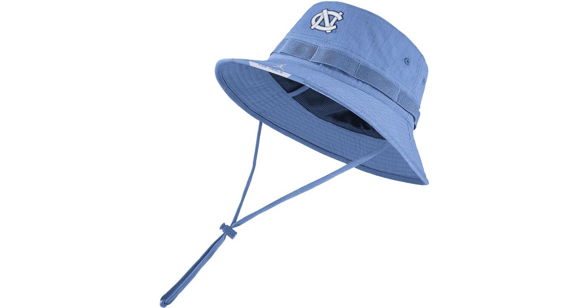 Nike Jordan College Unc Bucket Hat In Blue, | Lyst