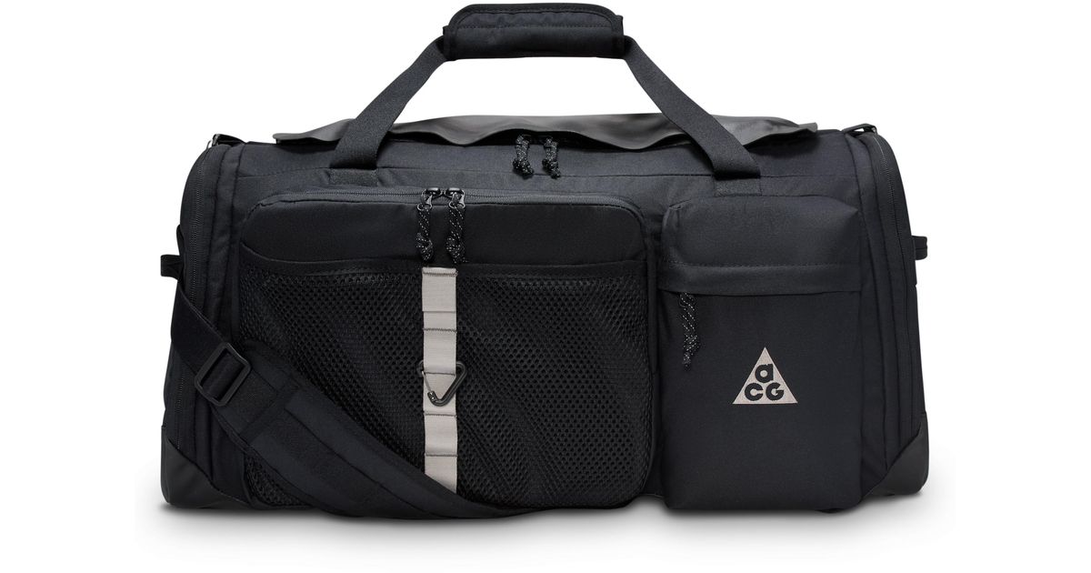 Nike Acg "Daymax" Duffel Bag (60L) in Black | Lyst