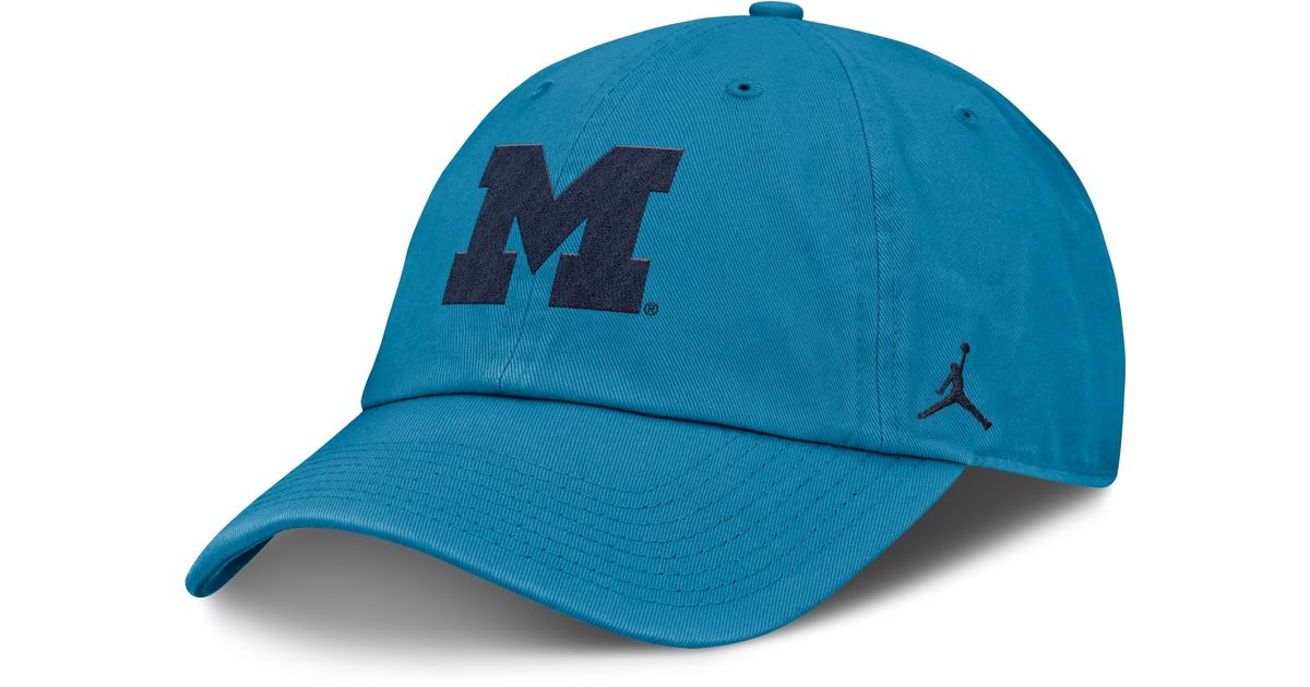 Nike Michigan Primetime Campus Club Toned Brand College Adjustable Hat ...