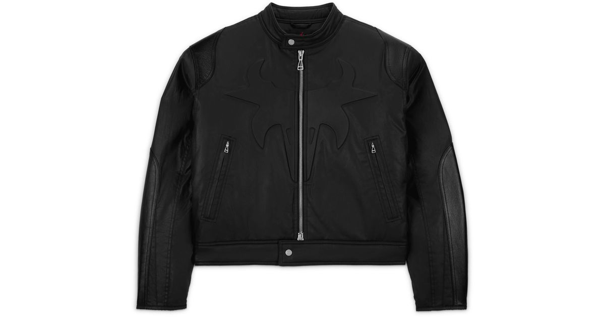 Nike ' X Travis Scott Waxed Jacket in Black for Men | Lyst