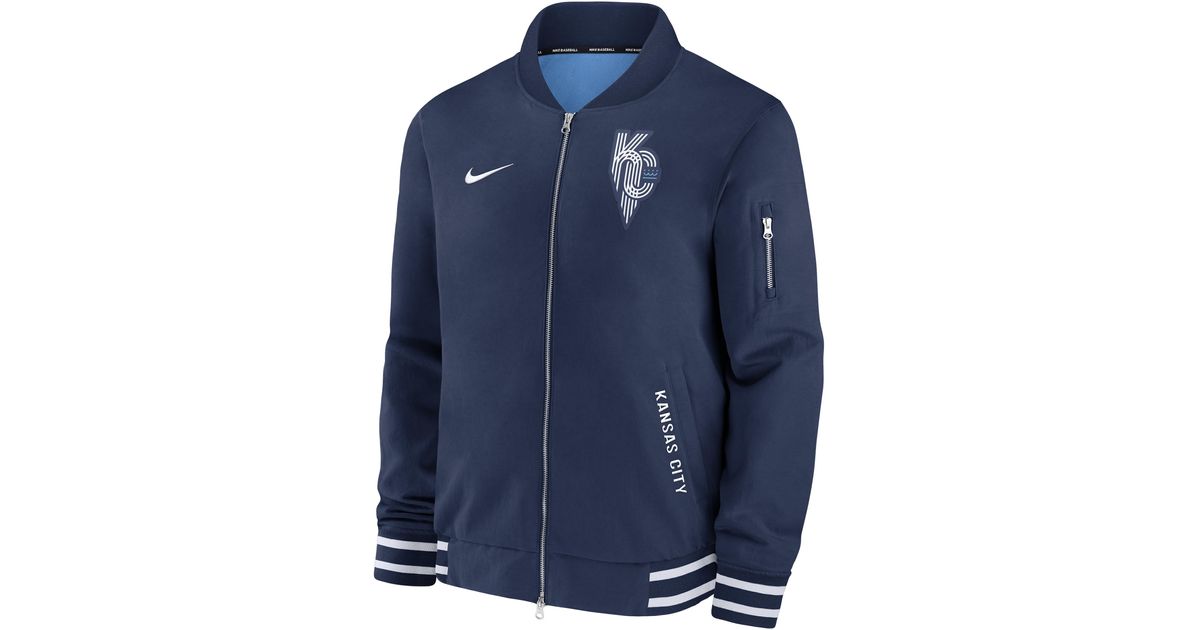 Nike Kansas City Royals Authentic Collection City Connect Mlb Full-Zip ...