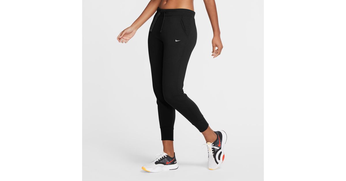 Nike Dri-fit Get Fit Training Trousers in Black | Lyst