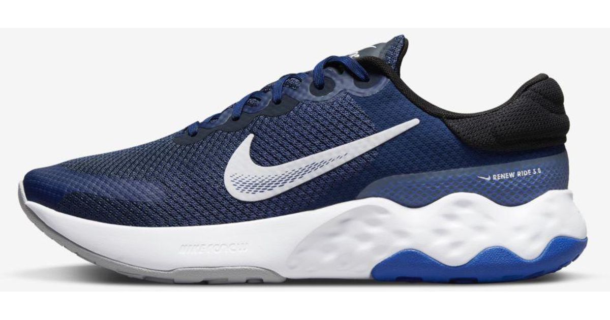 Nike Renew Ride 3 Road Running Shoes In Blue For Men Lyst