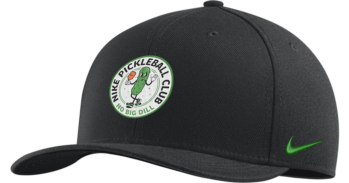 Nike Rise Pickleball Adjustable Cap in Black for Men | Lyst