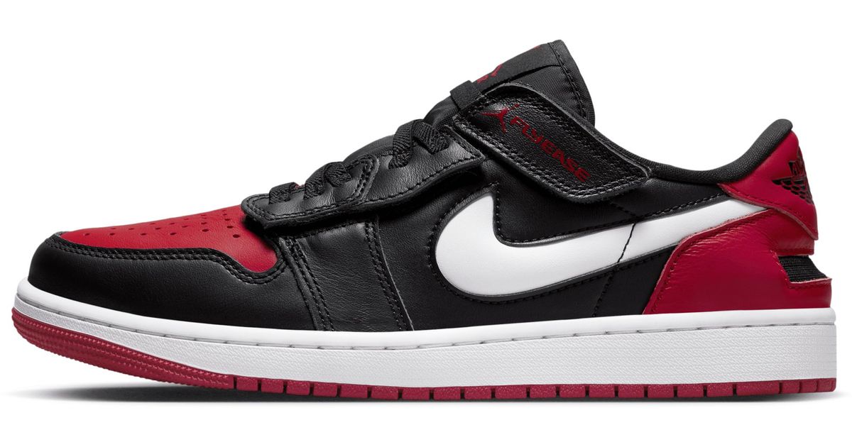 Nike Air Jordan 1 Low Flyease Easy On/off Shoes in Red for Men | Lyst