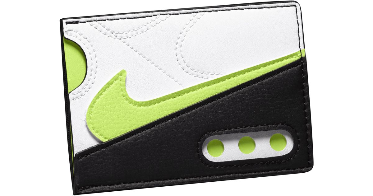Nike Icon Air Max 90 Card Wallet in White | Lyst