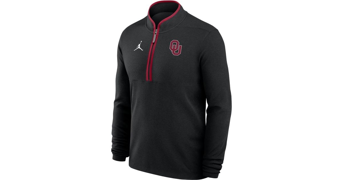 Nike 'Oklahoma Sooners Victory Brand Dri-Fit College 1/2-Zip Long ...