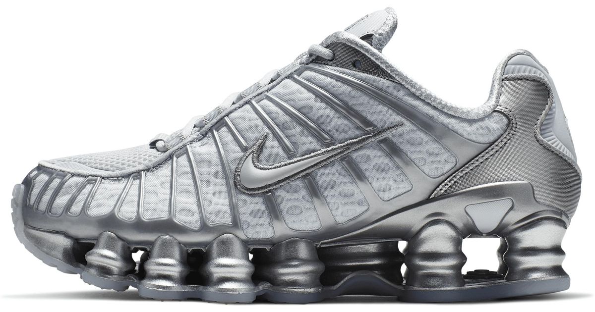 Nike Shox Tl Shoes in Gray | Lyst