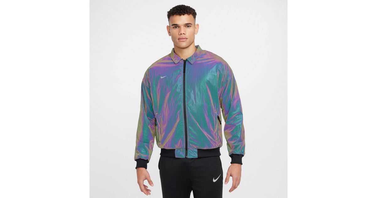 Nike 'Culture Of Football Therma-Fit Soccer Jacket in Blue for Men | Lyst