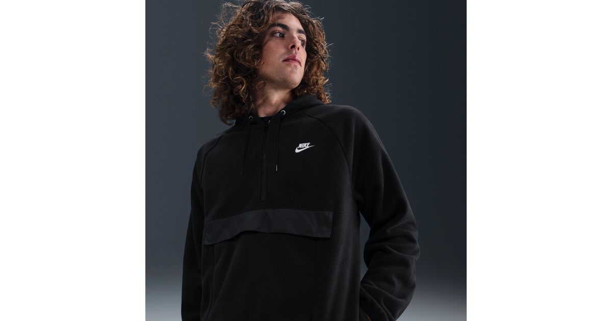Nike Sportswear Club Winterized Top in Blue for Men | Lyst