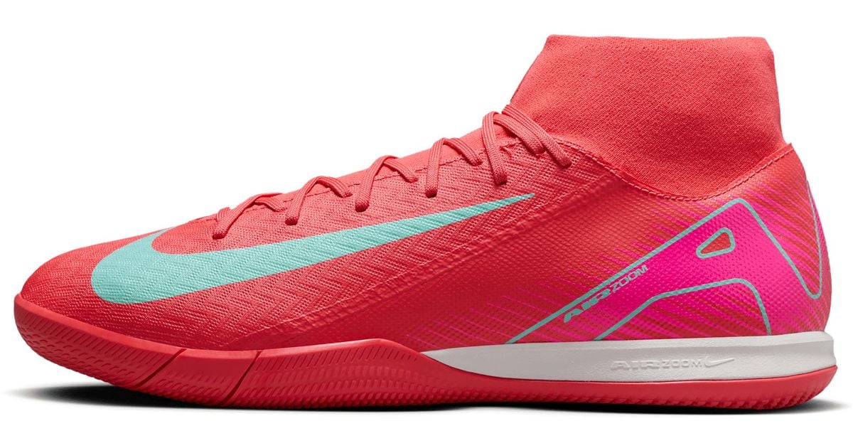 Nike Mercurial Superfly 10 Academy Ic High-Top Soccer Shoes in Red for ...