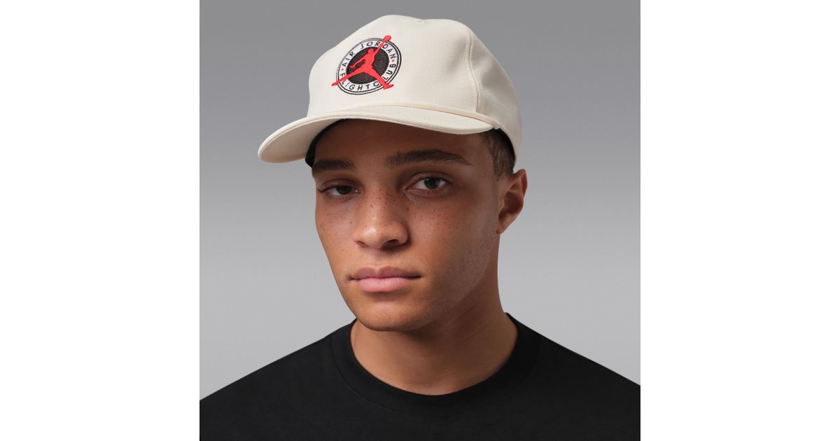 Nike Flight Club Pro Unstructured Flat Bill Hat in Brown | Lyst
