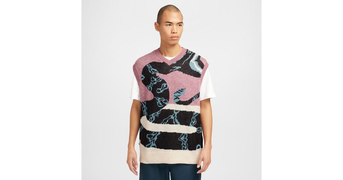Nike Sb Sweater Vest in Black for Men | Lyst