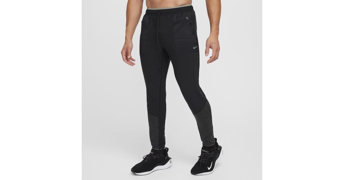Nike Phenom Running Division Dri-Fit Running Pants in Black for Men | Lyst