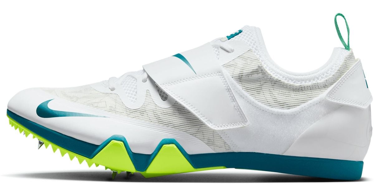 Nike Pole Vault Elite Track & Field Jumping Spikes in White for Men | Lyst