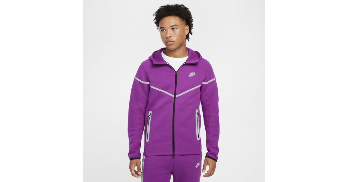 Nike Tech Windrunner Reflective Design Details Fleece Full-Zip Jacket ...