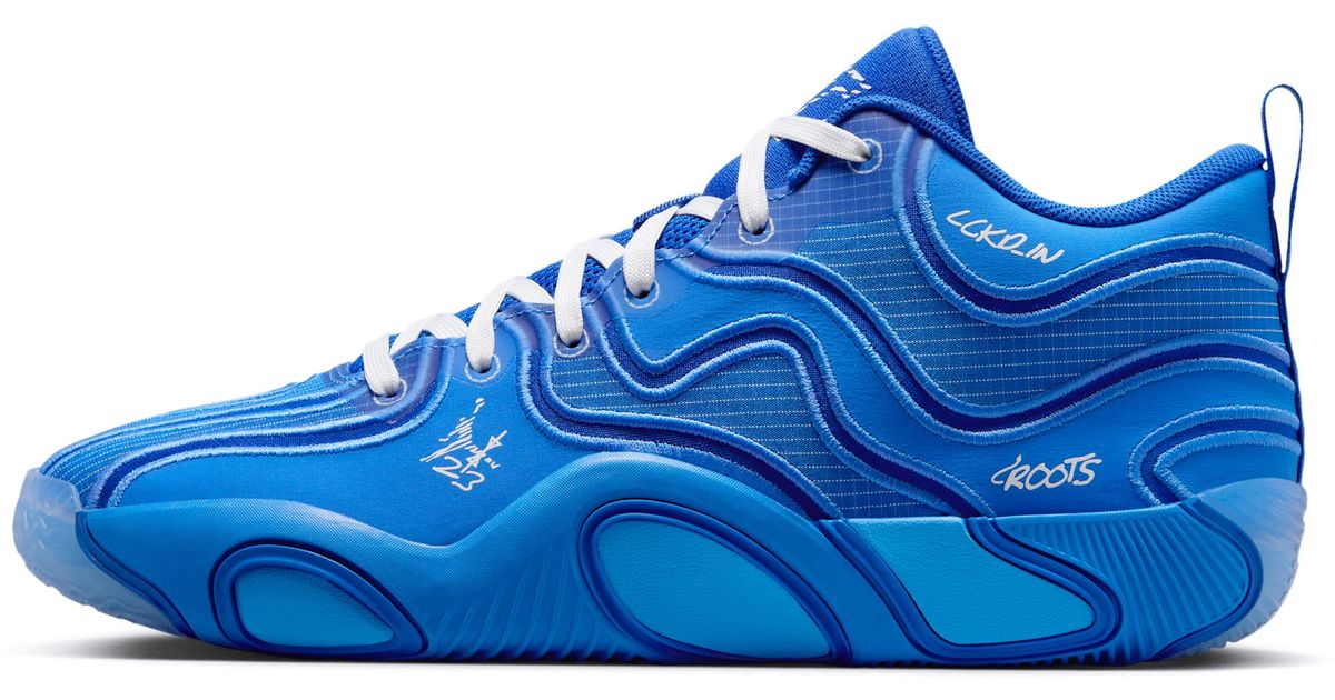 Nike Nike Tatum 3 Basketball Shoes in Blue for Men | Lyst