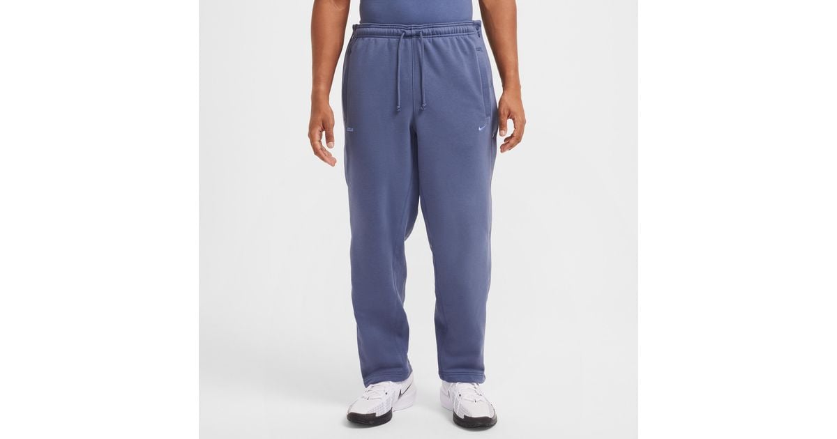 Nike 'Lebron Standard Issue Therma-Fit Basketball Pants in Blue for Men ...