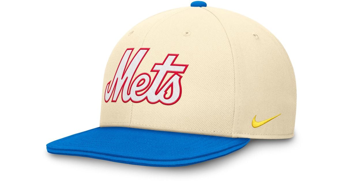Nike New York Mets Photo Pro Dri-Fit Mlb Adjustable Hat in Blue for Men ...