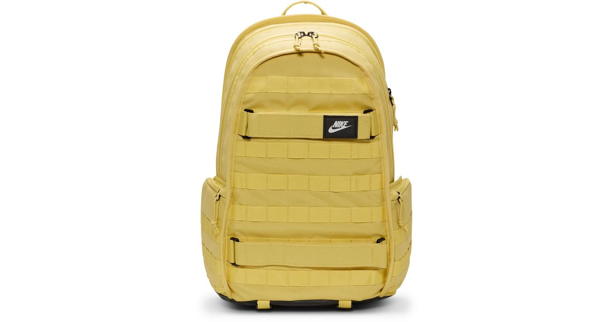 Nike Sportswear Rpm Backpack (26L) in Yellow for Men | Lyst