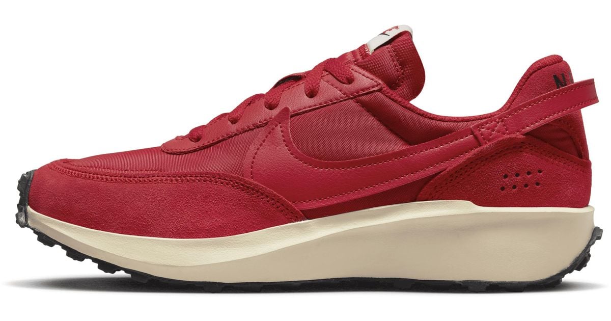 Nike Waffle Debut Shoes In Red, | Lyst
