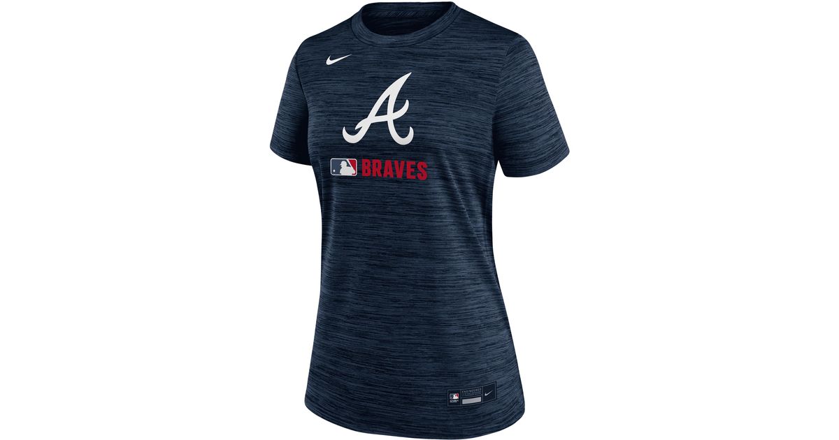 Nike Atlanta Braves Authentic Collection Velocity Dri-Fit Mlb T-Shirt ...