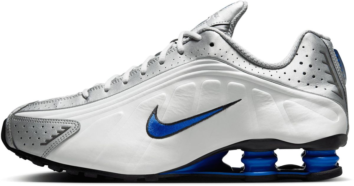 Nike Shox R4 Shoes in Gray for Men | Lyst