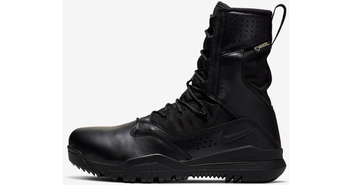 Nike Leather Sfb Field 2 8" Gore-tex Tactical Boot in Black,Black ...