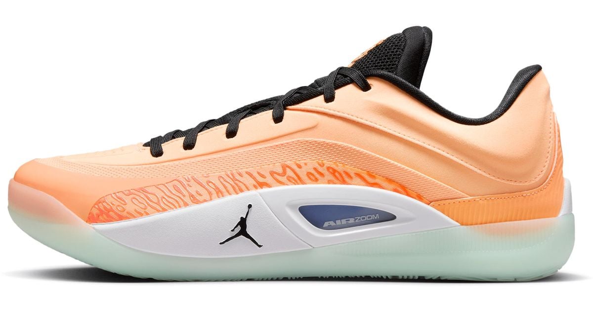 Nike Nike Zion 4 Basketball Shoes in Orange for Men | Lyst