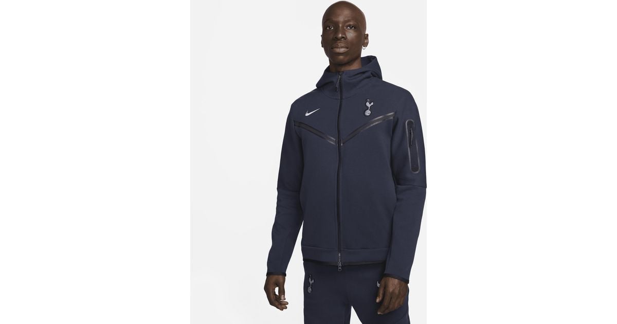 Nike Tottenham Hotspur Tech Fleece Windrunner Full-zip Hoodie Cotton in ...