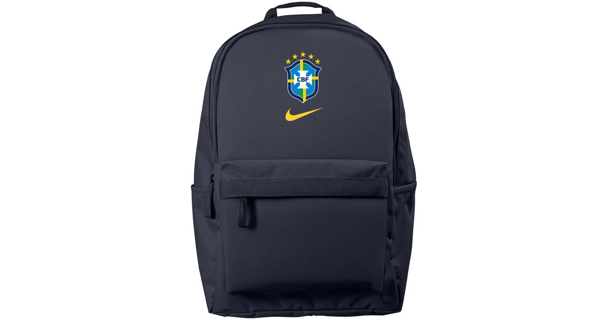 Nike Brazil Heritage Soccer Backpack in Blue | Lyst