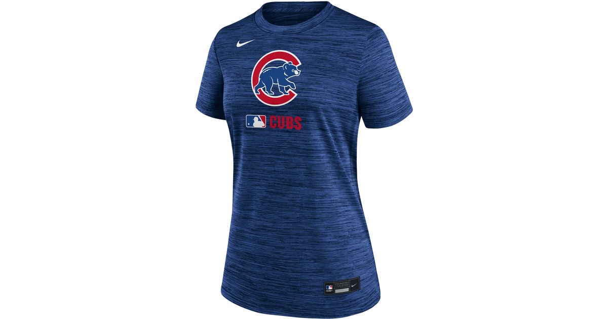 Nike Chicago Cubs Authentic Collection Velocity Dri-Fit Mlb T-Shirt in ...
