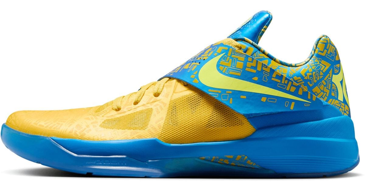 Nike Zoom Kd 4 Shoes in Blue for Men | Lyst
