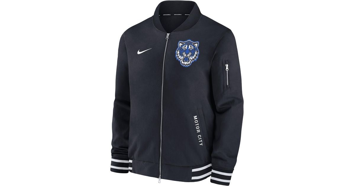 Nike Detroit Tigers Authentic Collection City Connect Mlb Full-Zip ...